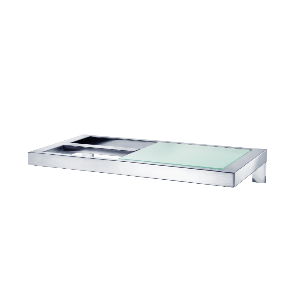 MENOTO WC-Rollenhalter mit Glasablage von Blomus bei homeform.de
