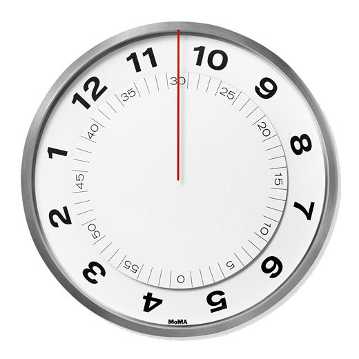 DIAL CLOCK Wanduhr von MoMA bei homeform.de